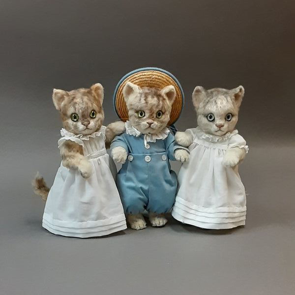 Tom Kitten & His Sisters-3 Piece Set-PROTOTYPE - R. John Wright