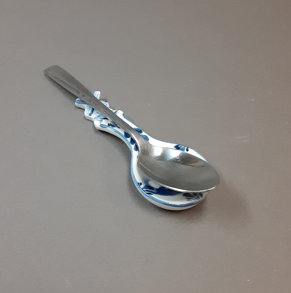 Delft-Style Blue Spoon Rest - R. John Wright